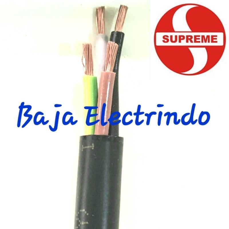 Jual Kabel Listrik Serabut isi 4 NYYHY 4X4mm SUPREME meteran Kabel ...