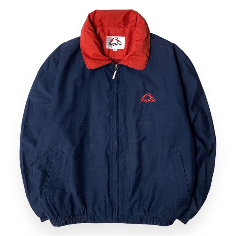 Jual Vintage Windbreaker Jacket by RAPIDO | Shopee Indonesia