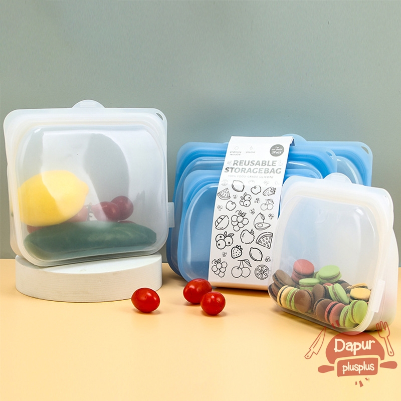 Jual Silicone Extend Zip Lock Food Storage | Tempat Makanan Silikon ...