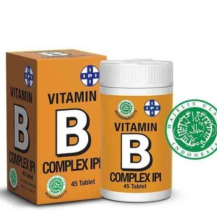 Jual vitamin b complex ipi 45 tablet - ipi vitamin b complex | Shopee ...