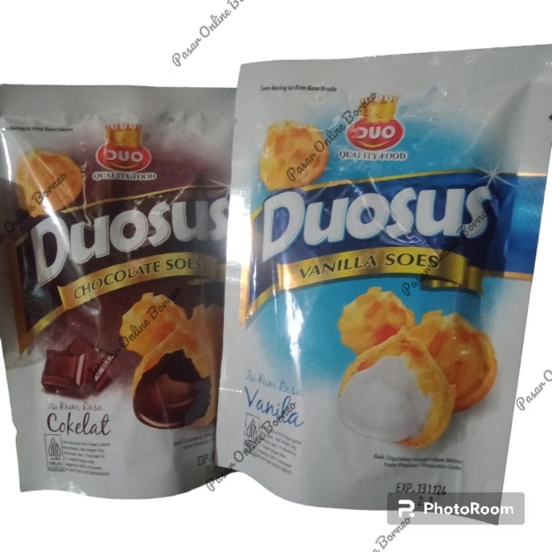 Jual Duosus Chocolate Soes Vanilla Soes | Shopee Indonesia