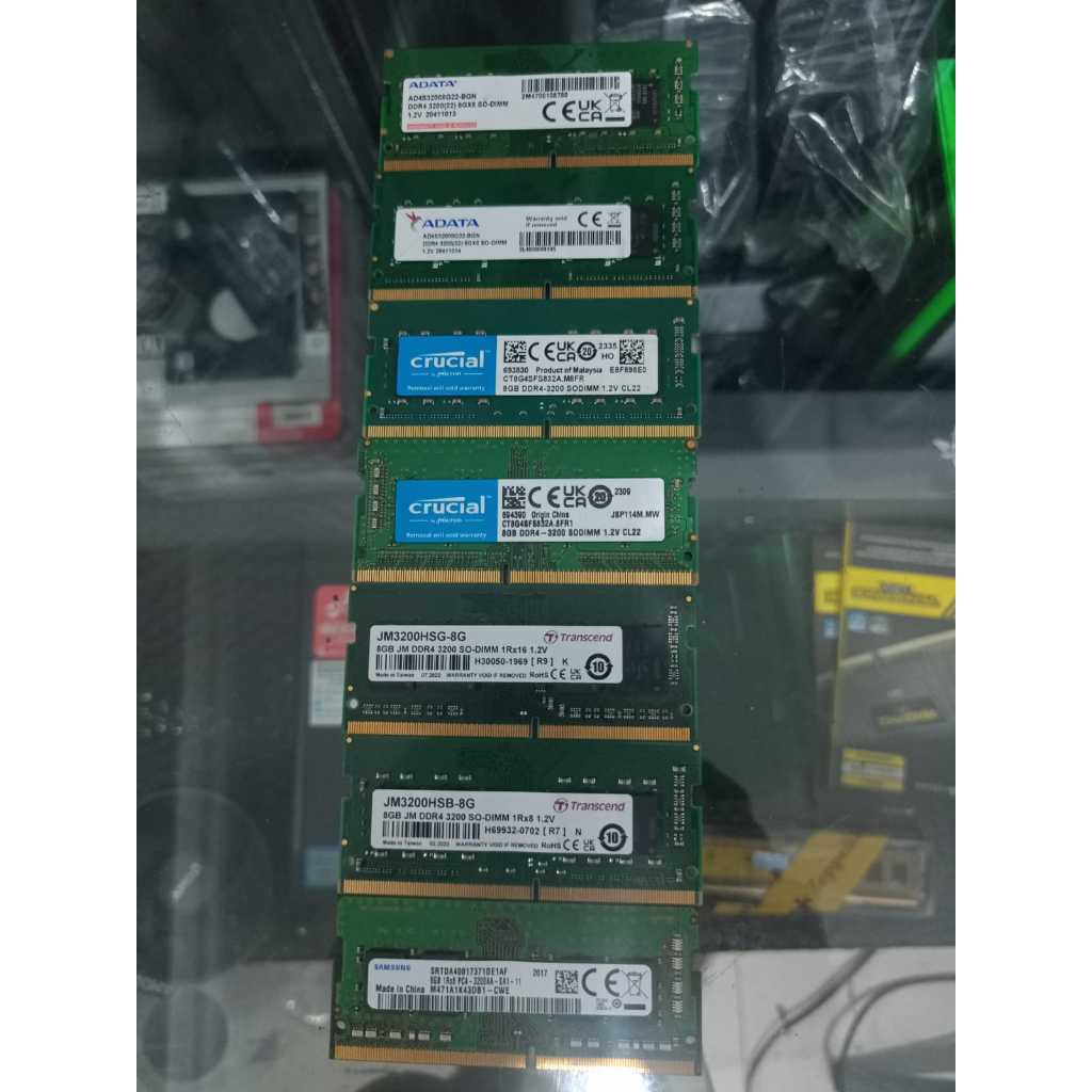 Jual Memory RAM Laptop 8GB DDR4 3200MHz Sodim | Shopee Indonesia