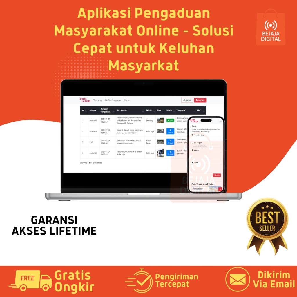 Jual Aplikasi Pengaduan Masyarakat Online - Solusi Cepat untuk Keluhan ...