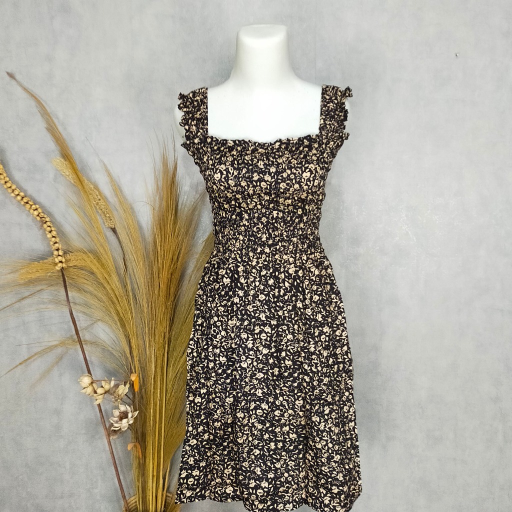 Jual DRES KERUT PENDEK BALI (pilih motif) | Shopee Indonesia