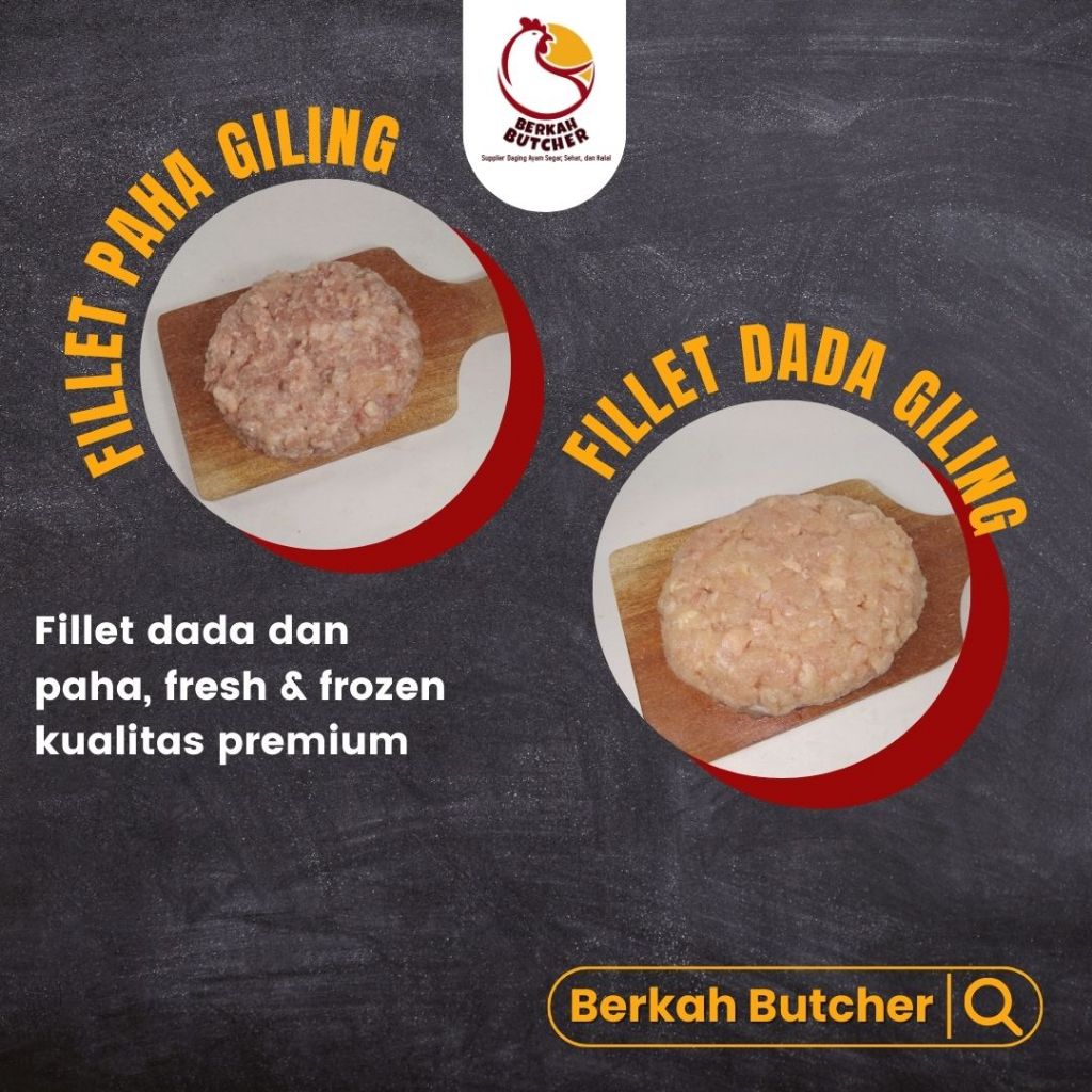 Jual Daging Ayam Giling 1 Kg Cincang Paha Dada Ayam Fillet Giling 1kg ...