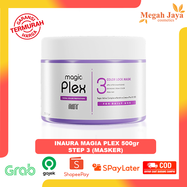 Jual 1PC INAURA MAGIA PLEX STEP 3 (MASKER) SERIES COLOR 500 ML @MJ ...