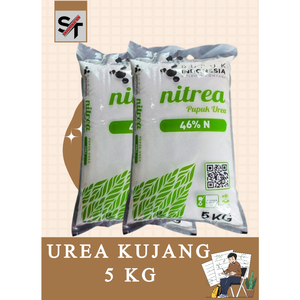 Jual NITREA PUPUK UREA KUJANG 5 KG | Shopee Indonesia