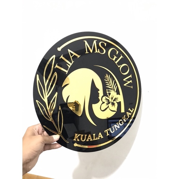 Jual Papan Usaha - Nama Usaha - Papan Neon Box 40*40 cm | Shopee Indonesia