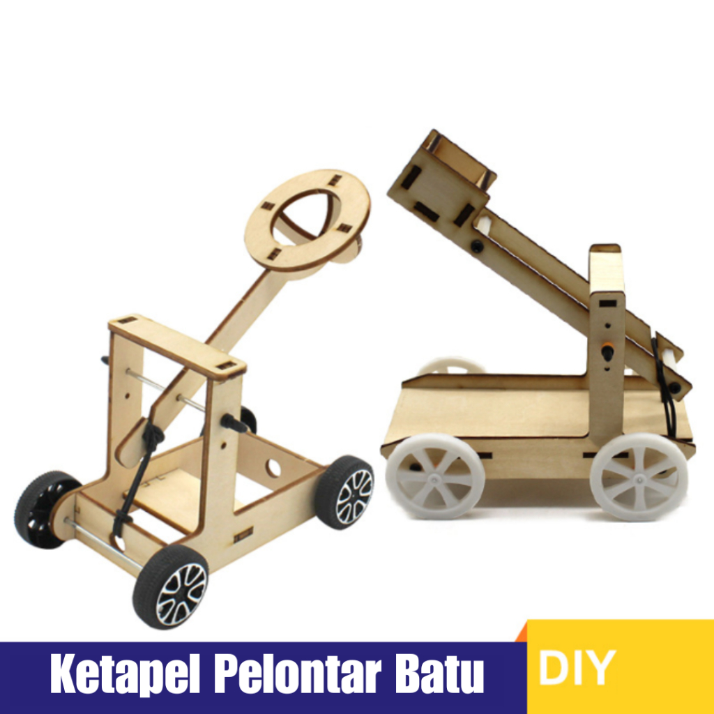 Jual DIY Pelontar Batu Catapult Ketapel Science Project Alat Peraga ...