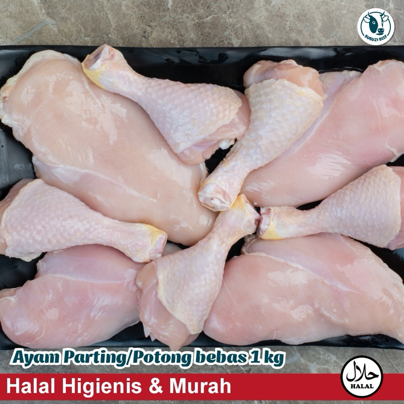 Jual Ayam Potong/Parting ukuran bebas kemasan 1 Kg | Shopee Indonesia