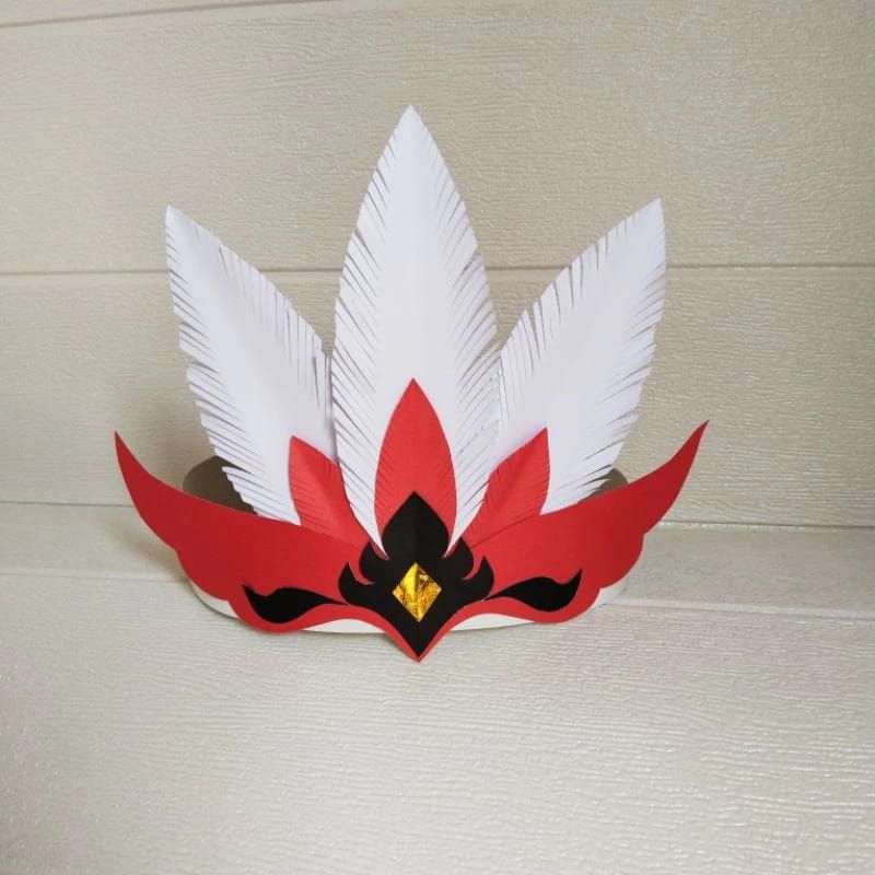 Jual MAHKOTA HIASAN KEPALA MERAH PUTIH KERAJINAN TANGAN DEKORASI ...