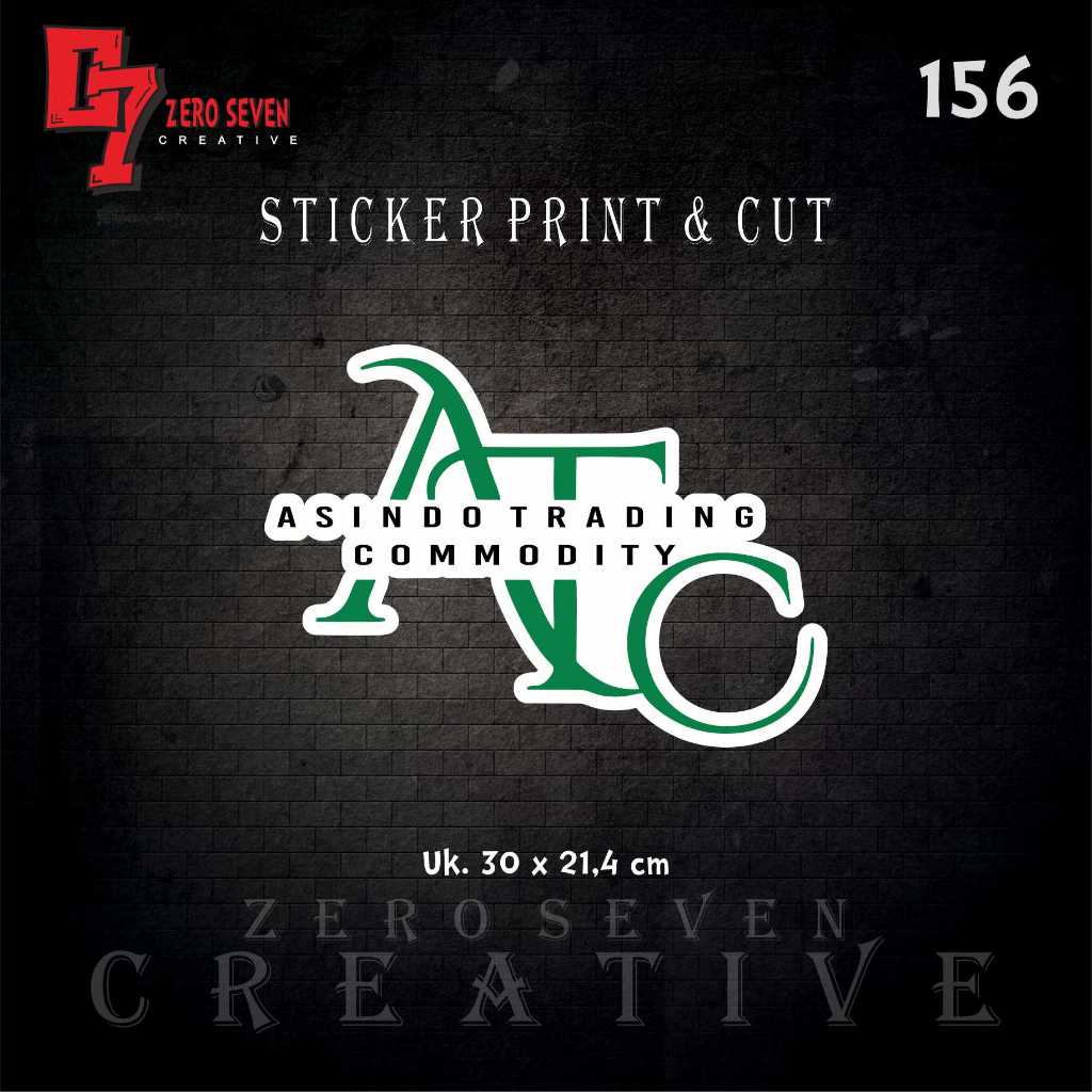 Jual STIKER LOGO PERUSAHAAN ( BISA CUSTOM ) / COMPANY / RACING / STIKER ...