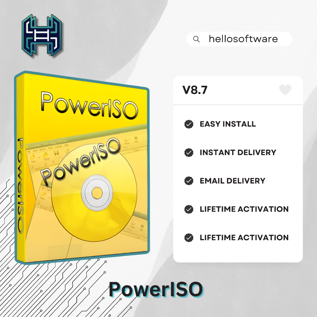 Jual PowerISO Premium v8.7 Full Version (Versi Terbaru) | Shopee Indonesia