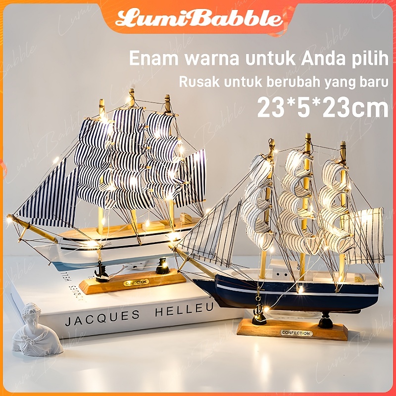 Jual Wooden sailing model Kapal Mainan Anak Miniatur / Kapal Pesiar ...