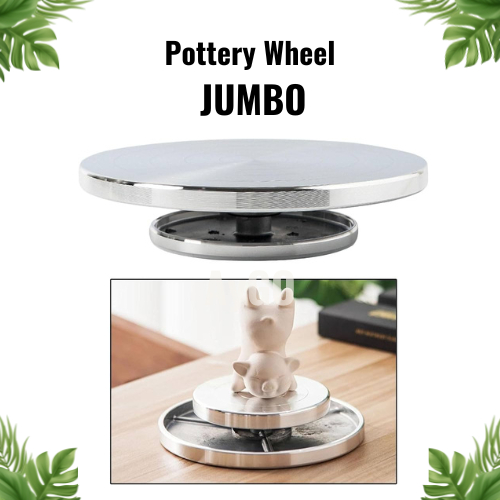 Jual ALUMINUM ALLOY ROTARY TABLE POTTERY MAKING TOOL / PIRING PUTAR ...