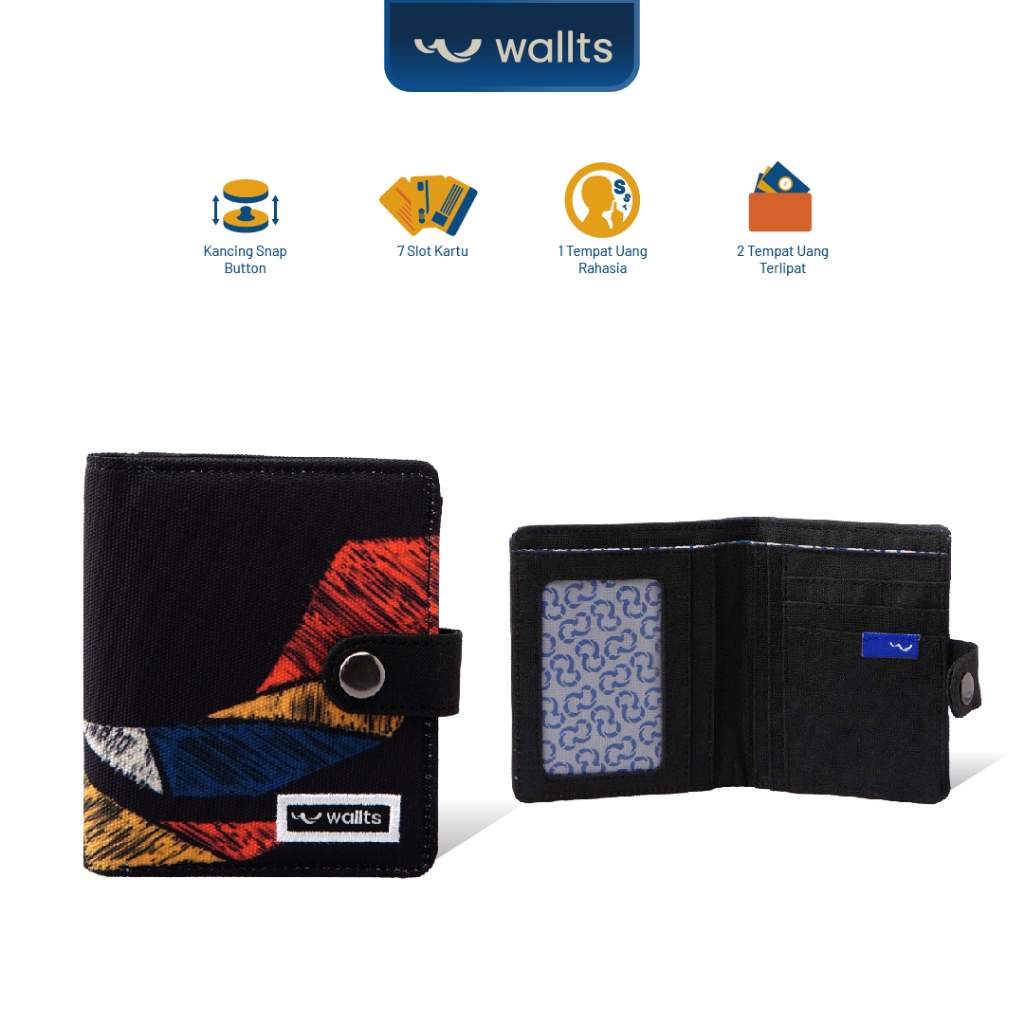 Jual Wallts Claus Motif - Dompet Lipat Pria dan Wanita | Shopee Indonesia