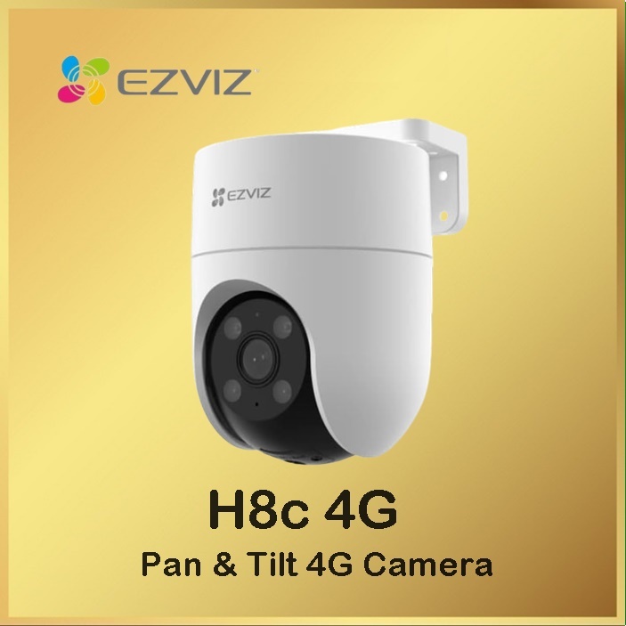 Jual Ezviz H8c 4G 2K+ Outdoor CCTV Pan & Tilt Wifi IP Camera Auto ...