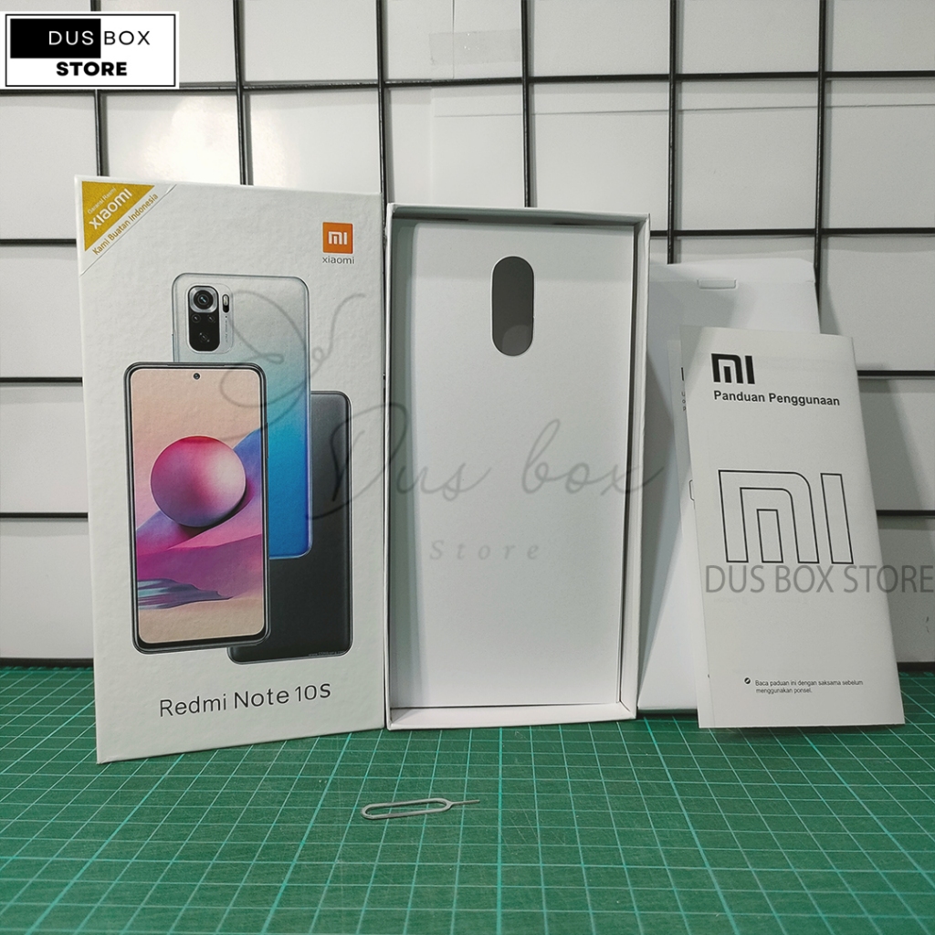 Jual DUS BOX REDMI NOTE 10S -FREE STICKER DAN FULLSET- BOX REDMI ...