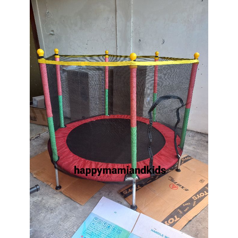 Jual Trampolin anak kuat beban max 100kg | Shopee Indonesia