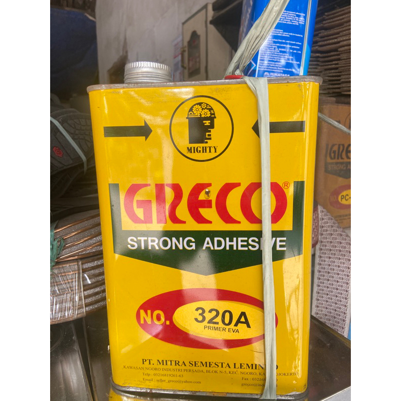 Jual GRECO PRIMER EVA 320A GALON | Shopee Indonesia