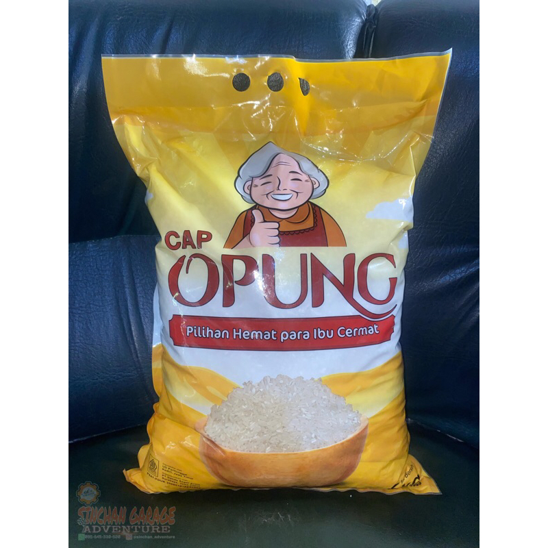 Jual beras cap opung kemas 5kg | Shopee Indonesia