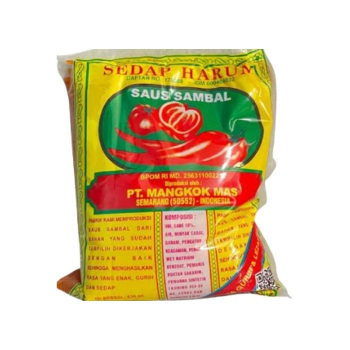 Jual harum sedap saos sambal 500gr | Shopee Indonesia