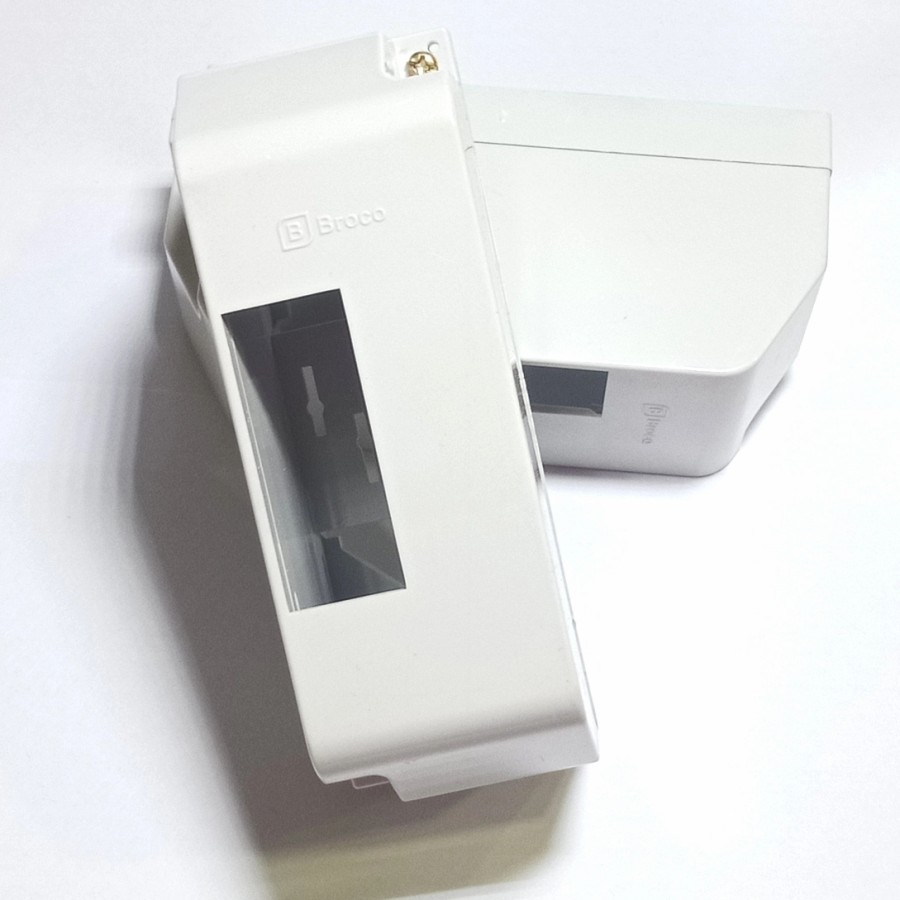 Jual BROCO Box MCB 1 - 2 Group Tempel / Dudukan Outbow Putih HITAM 1 PHASE | Shopee Indonesia