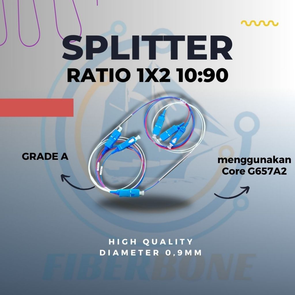Jual Terlengkap Spliter Rasio 1:2 Splitter Ratio SC UPC | Shopee Indonesia