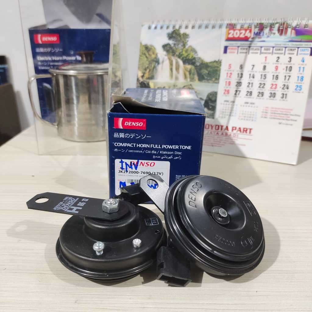 Jual KLAKSON DENSO MODEL PIRING INNOVA FORTUNER 12V | Shopee Indonesia
