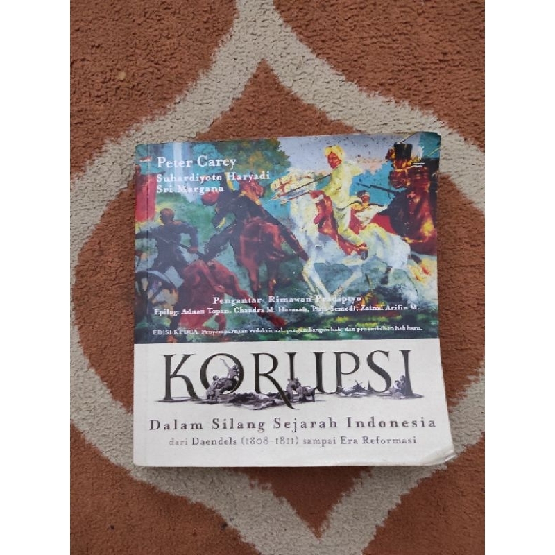 Jual Buku Bekas Original Korupsi Dalam Silang Sejarah Indonesia by Peter Carey | Shopee Indonesia