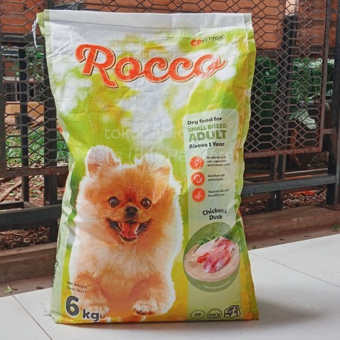Jual GOSEND CPPETINDO Rocco Chicken & Duck Small Breed Adult Dog Food 6 ...
