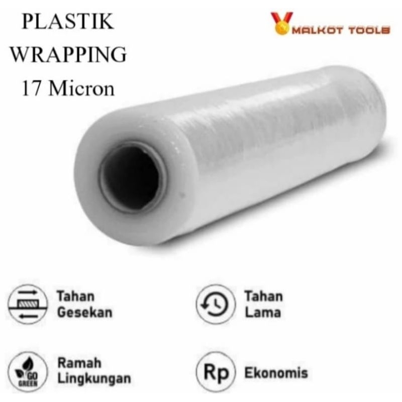 Jual Plastik Wrapping Barang 30x200 meter Stretch Film Non Food Cling ...