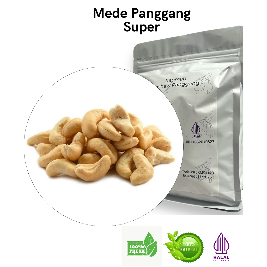 Jual Kacang Mette / Mede / Cashew Panggang 1kg Premium | Shopee Indonesia