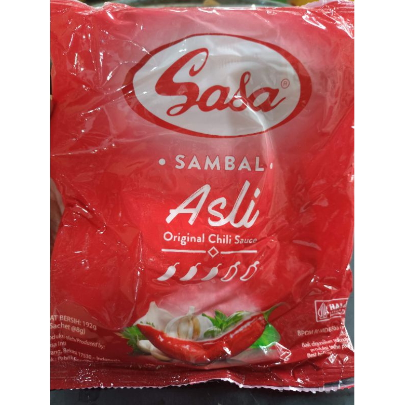 Jual saos sachet sasa isi 24pcs | Shopee Indonesia