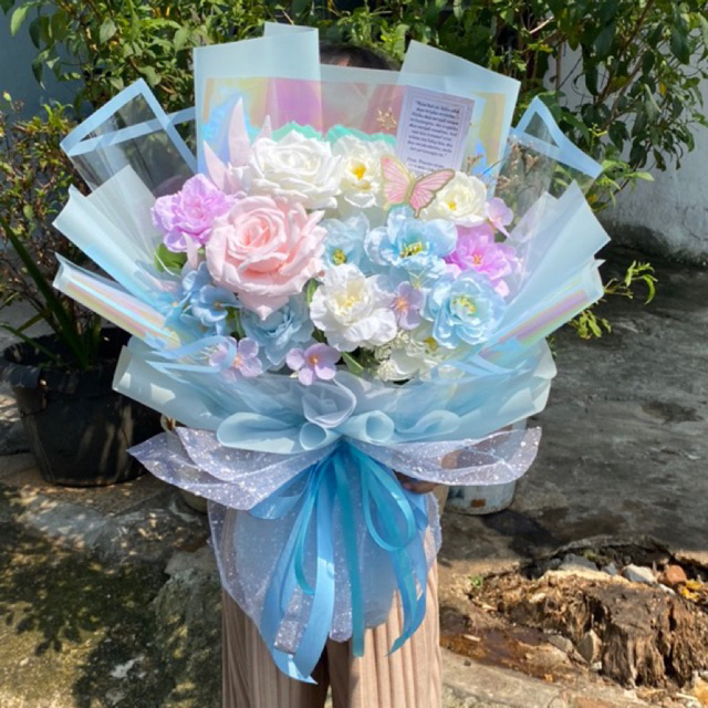 Jual MINJI BOUQUET , BUKET BUNGA ARTIFICIAL , BUKET WISUDA , BUKET ...