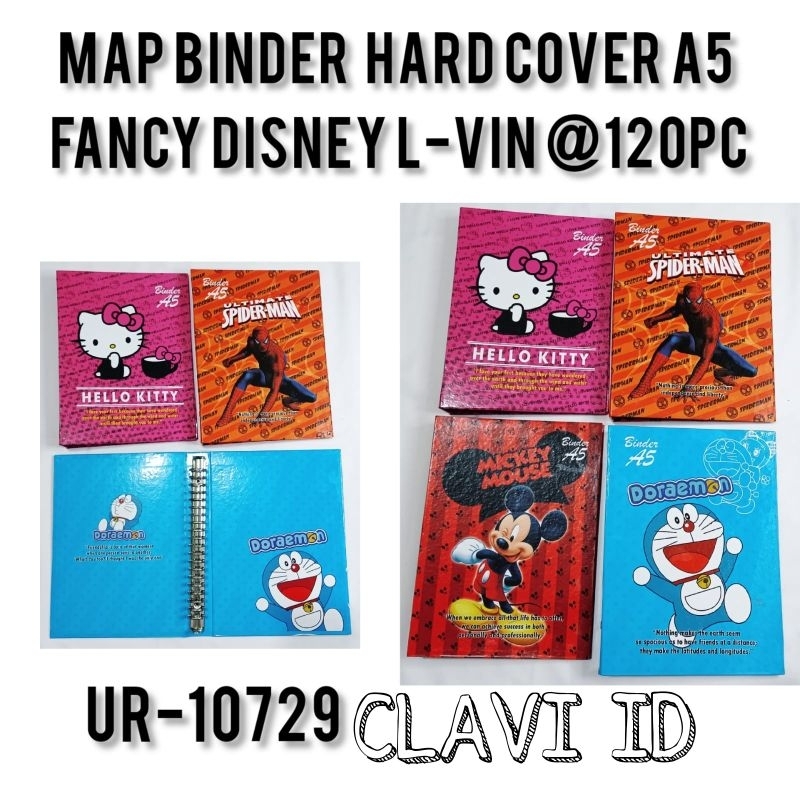 Jual MAP BINDER A5 FANCY HARDCOVER/MAP BINDER HARD COVER A5/MAP BINDER ...