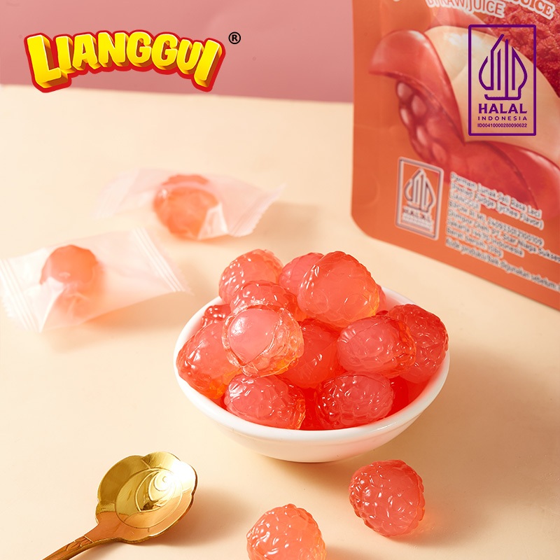 Jual [ HALAL ] LIANGGUI PERMEN LUNAK RASA LYCHEE | PERMEN LUNAK ANEKA ...