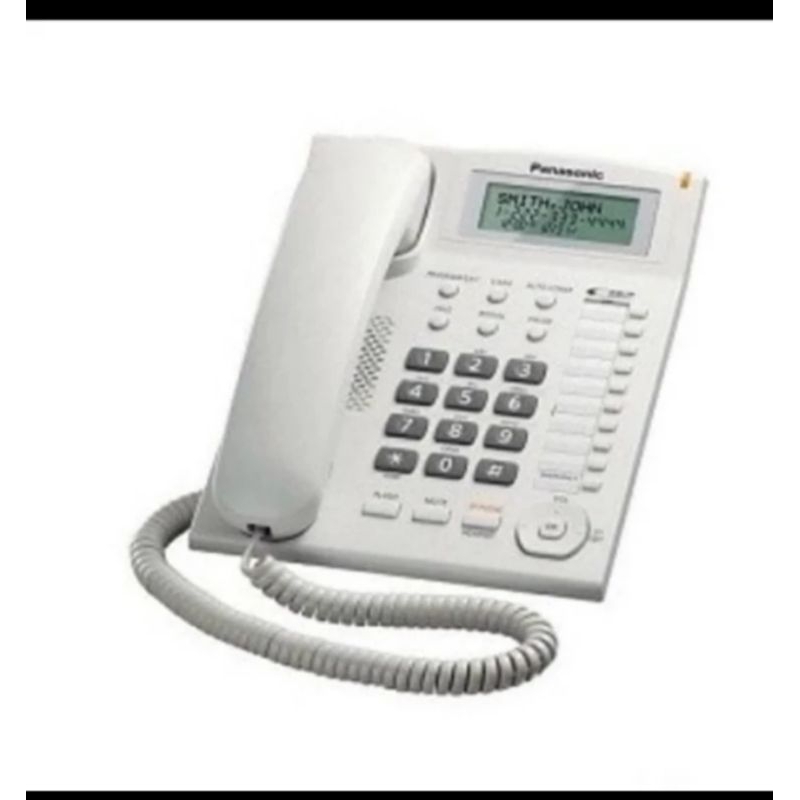 Jual Pesawat tlp Panasonic KX-TS880 second putih | Shopee Indonesia