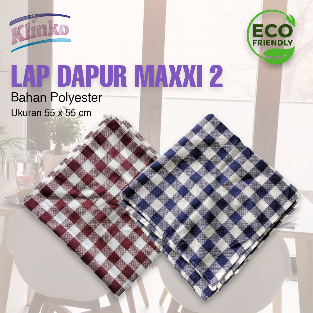 Jual Ktmstore Serbet Makan Maxxi Kain Lap Dapur Piring Motif Kotak ...