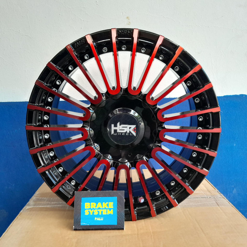 Jual Velg mobil HSR AMARASI R15 Lubang baut 4X100-114,3 untuk mobil Brio Xenia Ayla Calya March ...