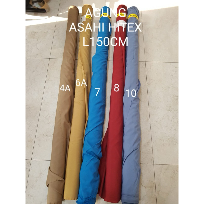 Jual KAIN ASAHI PANJANG HITEX / KAIN ASAHI MURAH / FURING BAJU MURAH ...
