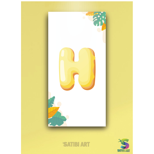 Jual Hiasan Dinding custom nama Aesthetic 10X20| HIASAN DINDING KUSTOM ...