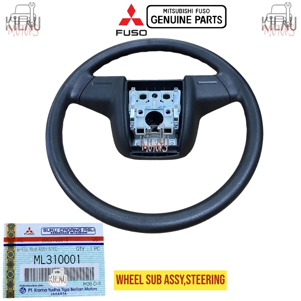 Jual Stir Wheel Hitam Original Mitsubishi Canter ML310001 | Shopee ...