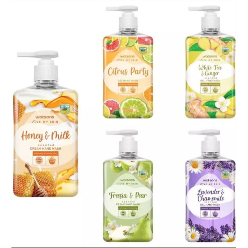 Jual HAND WASH SABUN CUCI TANGAN WATSON 500 ml | Shopee Indonesia