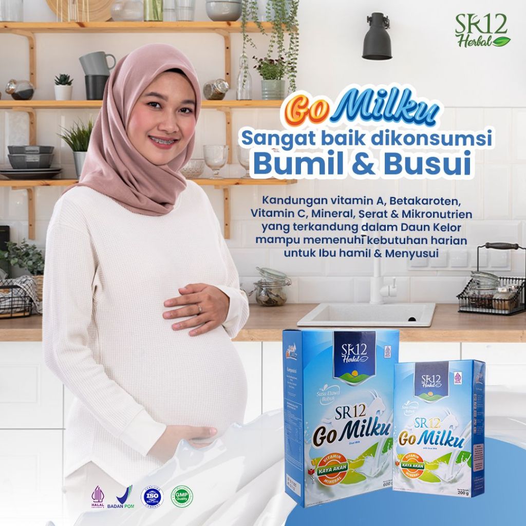 Jual [NO SUGAR] Susu Ibu Hamil Busui Susu Kambing Etawa Bubuk GOMILKU ...