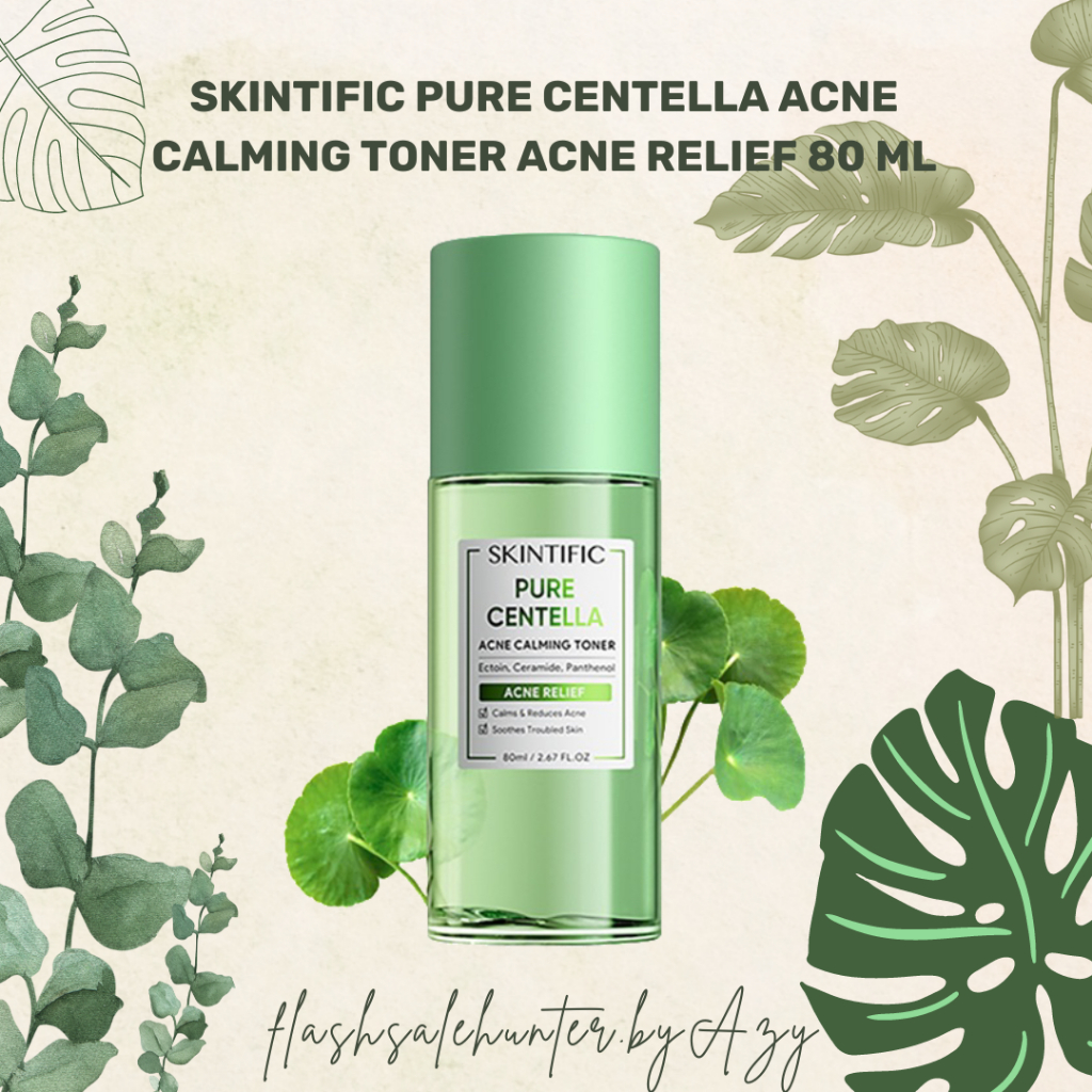 Jual Skintific Pure Centella Acne Calming acne relief Toner 80 ml ...