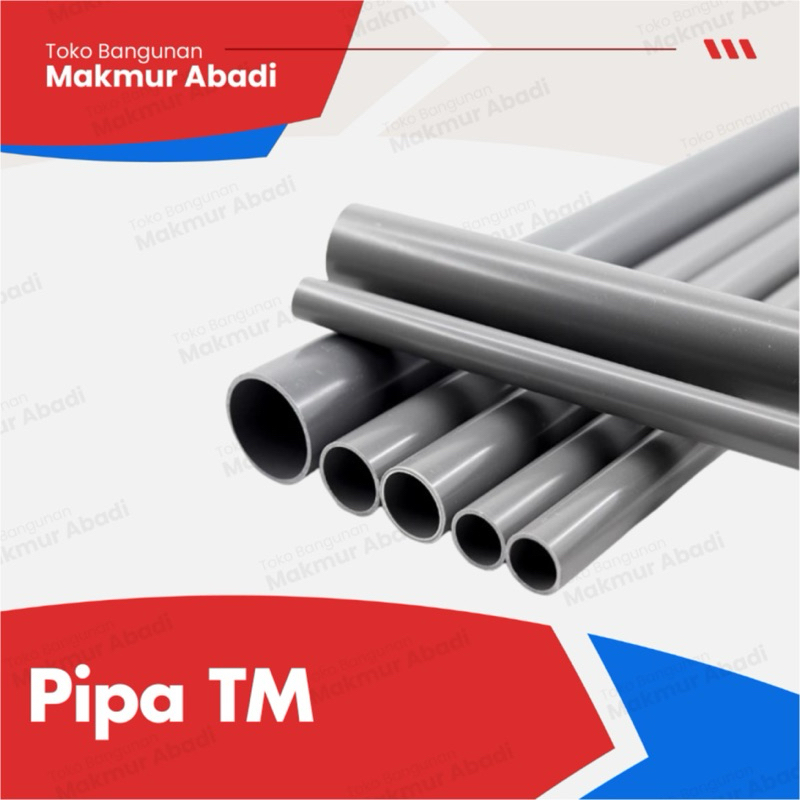 Jual Pipa PVC Tanpa Merek D Warna Abu Hitam 5" Inch 6" Inch 8" Inch Per ...