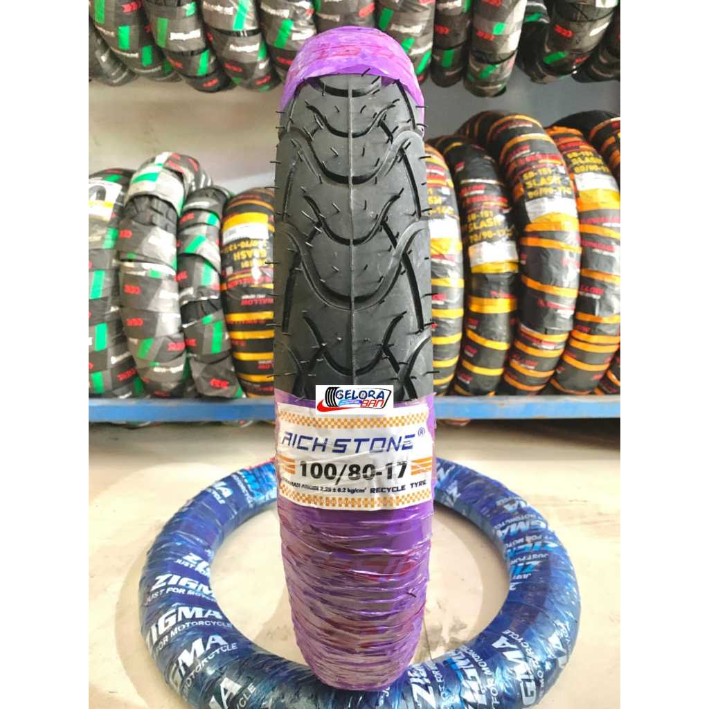 Jual Ban 100/80-17 Ring 17 Tubeless ban motor 100/80-17 ban 100/80-17 ...
