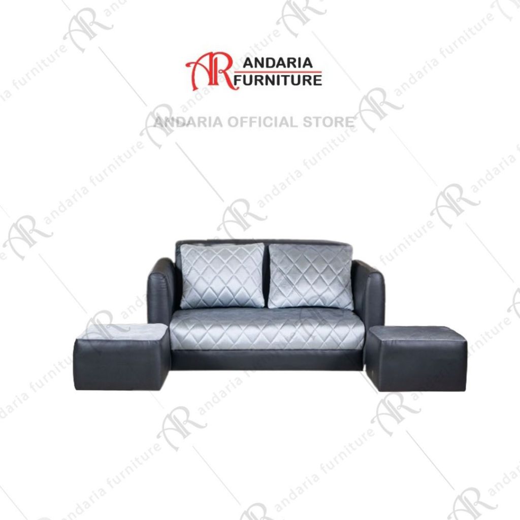 Jual SOFA MINIMALIS / SOFA 211 QUEEN 2 POINT 2 PUFF | Shopee Indonesia