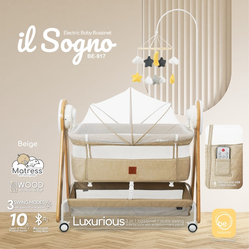 Jual Makassar - Box Tempat Tidur Bayi Baby Box Babyelle il Sogno Box ...